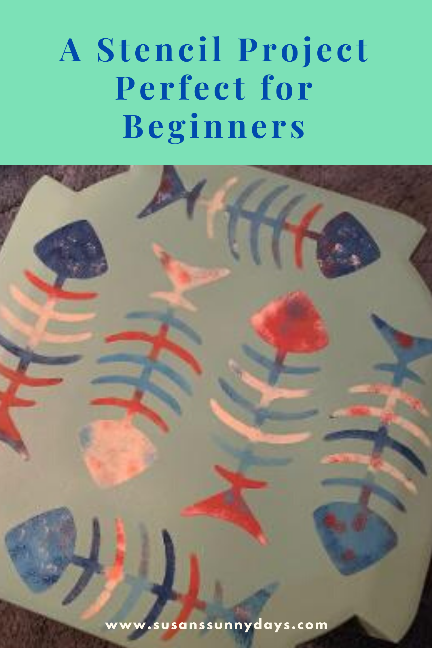 Yes, It’s that Easy! A Stencil Project! - Susan's Sunny Days